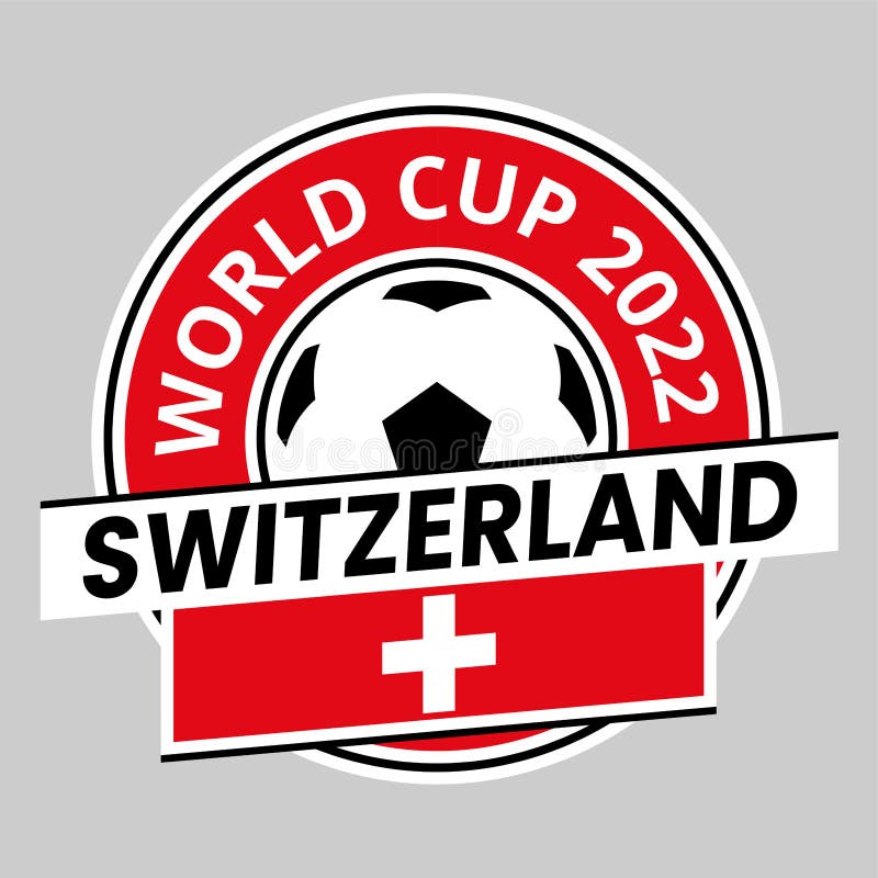 Switzerland Team Badge for Qatar World Cup 2022 Stock Illustration ...