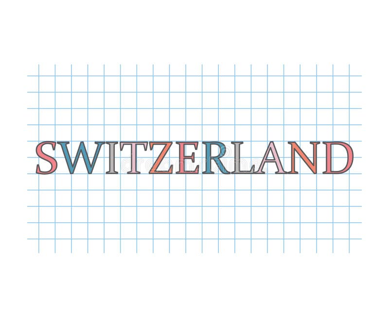 Switzerland Word Stock Illustrations – 840 Switzerland Word Stock ...