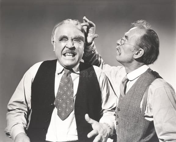 Swollen head stock photo. Image of 1910s1940s, examine - 77560888