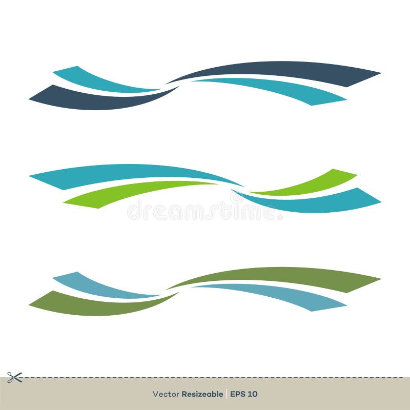 Swoosh Element Vector Logo Template Illustration Design. Vector EPS 10 ...