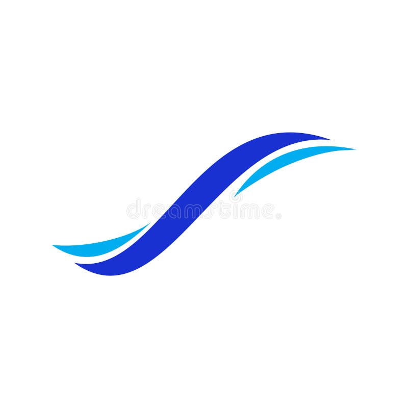 Swoosh Icon Logo Design Template Stock Vector - Illustration of ...