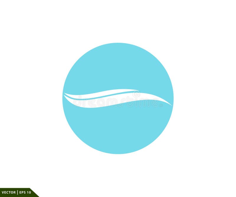 Swoosh Icon Vector Logo Template Stock Vector - Illustration of ...