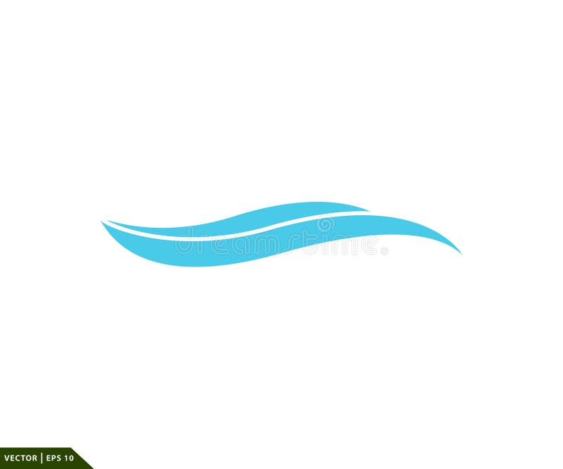 Swoosh Icon Vector Logo Template Stock Vector - Illustration of emblem ...