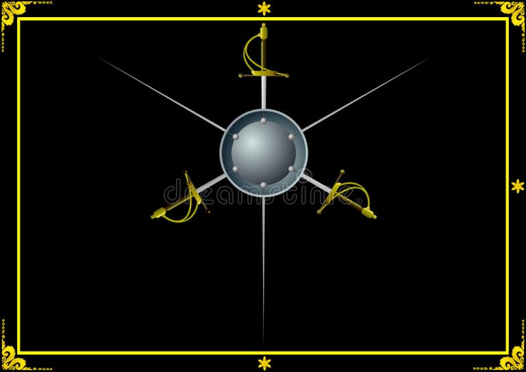 Edged Weapons Shield Sword Stock Illustrations – 30 Edged Weapons ...