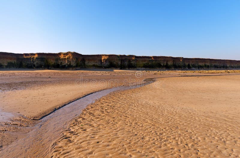 Sword Beach in Normandy Coast Stock Photo - Image of beach, sand: 150193960