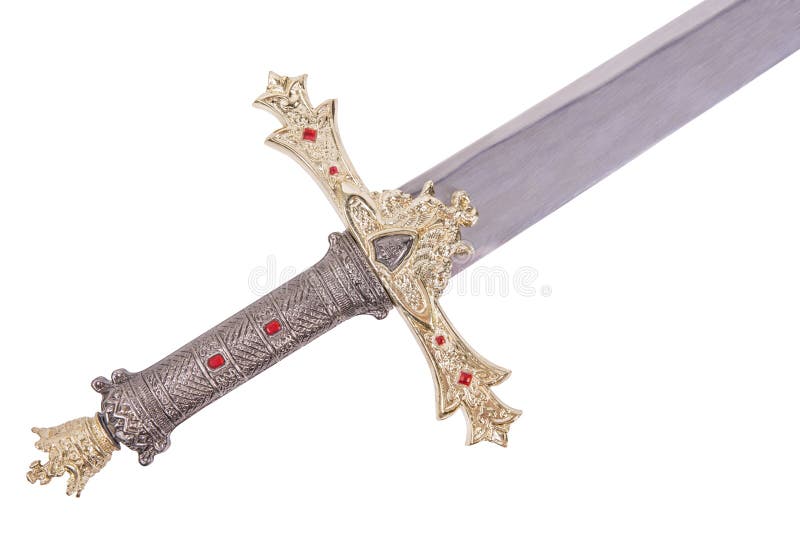 Smart sword stock photo. Image of iron, impact, handle - 2494638