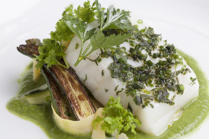 Sword Fish Fillet stock image. Image of parsley, local - 33376317