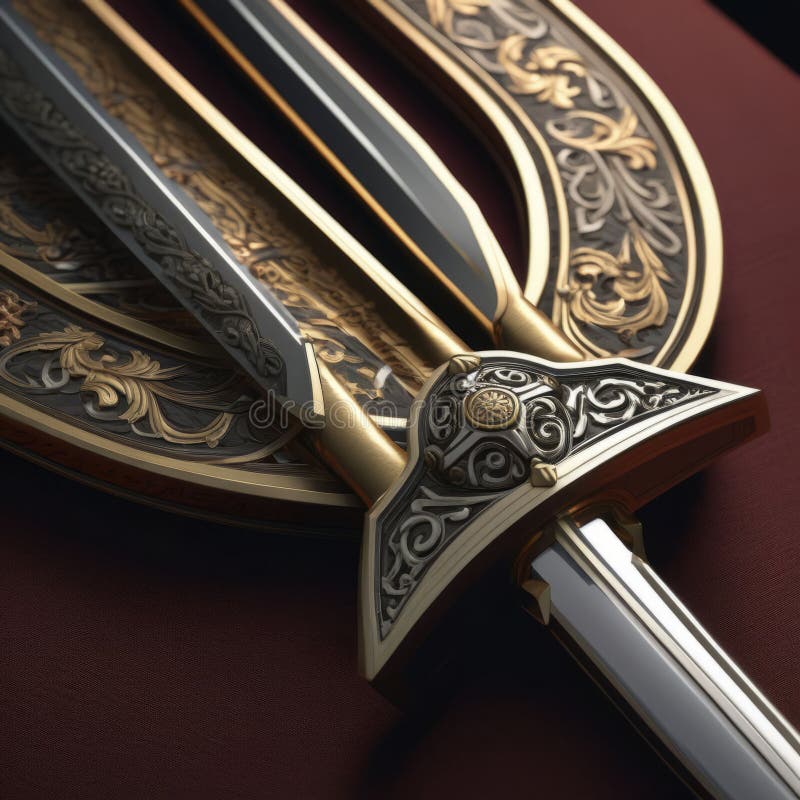 Sword high resolution stock illustration. Illustration of item - 312855756