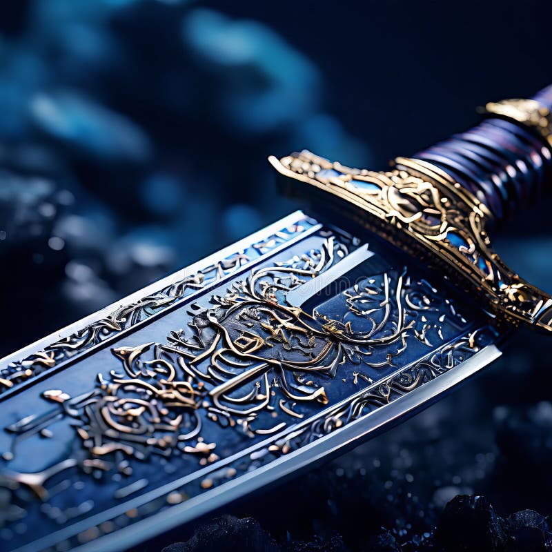 Sword high resolution stock illustration. Illustration of high - 312855789