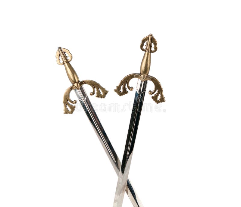 Sword isolated stock image. Image of metal, history, grip - 39036215