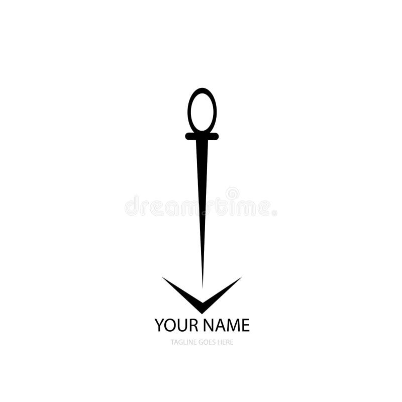 Sword logo vector stock vector. Illustration of sharp - 173996561