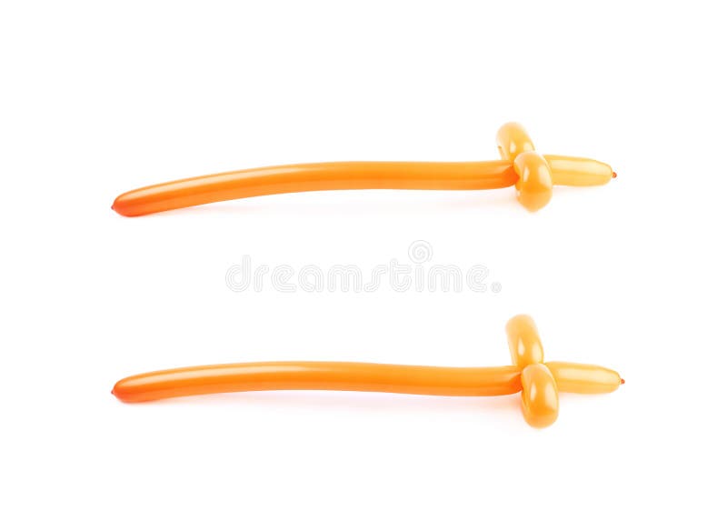 Sword Made of Modelling Balloon Stock Photo - Image of event, fight ...