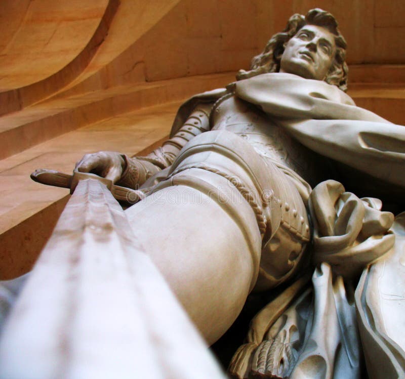 Sword man statue stock photo. Image of defeat, power, murder - 9428100