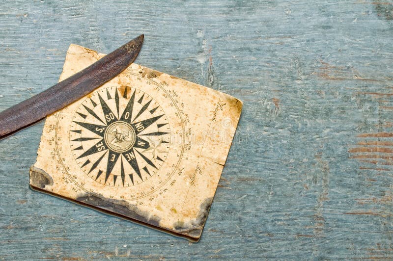 Sword and map stock photo. Image of cutlass, material - 36548316