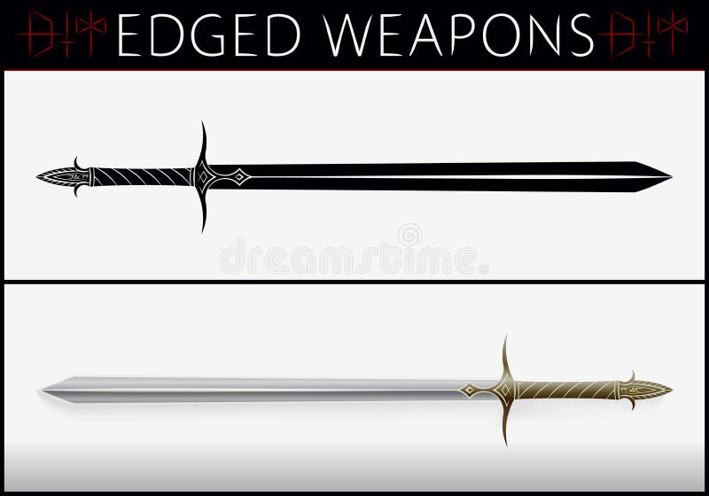 Claymore Sword Drawing