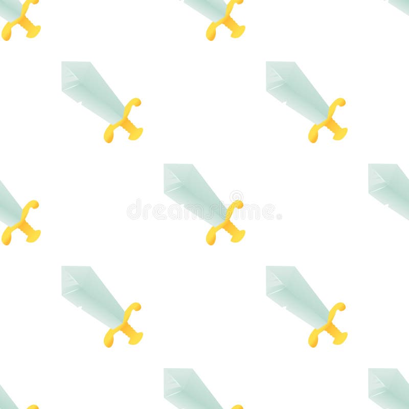 Sword Pattern Seamless Vector Stock Vector - Illustration of military ...