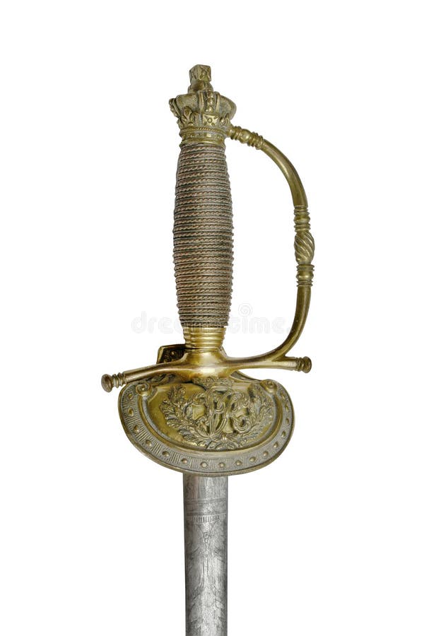 Sword (rapier) of French Noble Stock Image - Image of metal, french ...
