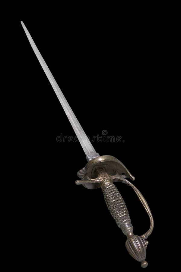 Sword (rapier) Of French Noble Stock Image - Image of metal, decorative ...