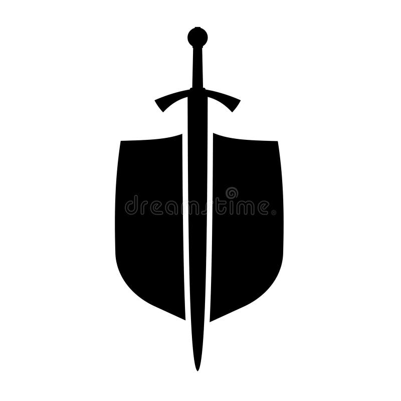 Sword and Shield Vector Image Stock Vector - Illustration of blade ...