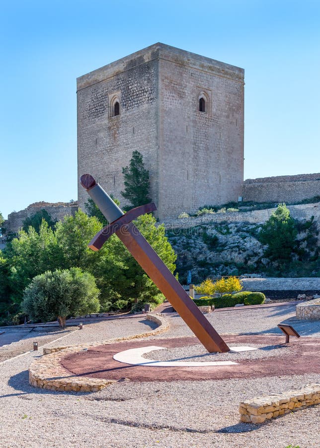 Sword Sundial stock photo. Image of holidays, sword, lorca - 46997702