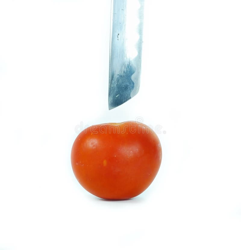 Sword and tomato stock photo. Image of slice, bushido - 10245666