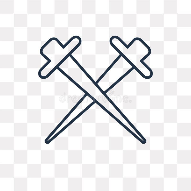 Sword Vector Icon Isolated on Transparent Background, Sword Tra Stock ...