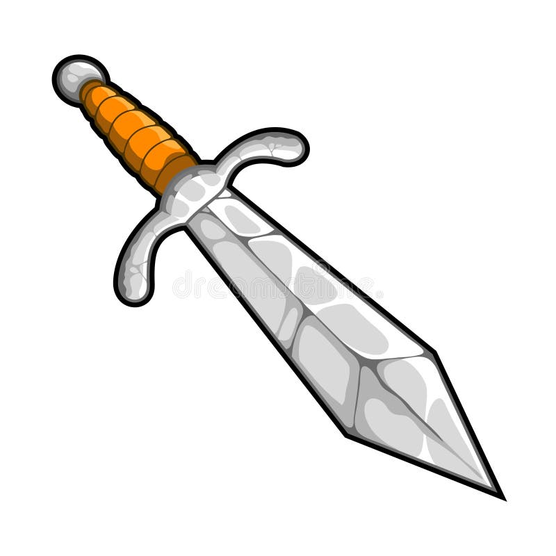 Sword Warrior Vector Comics Stock Vector - Illustration of historic ...