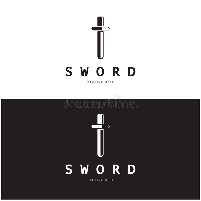 Sword with Wings and King Vector Image Stock Vector - Illustration of ...