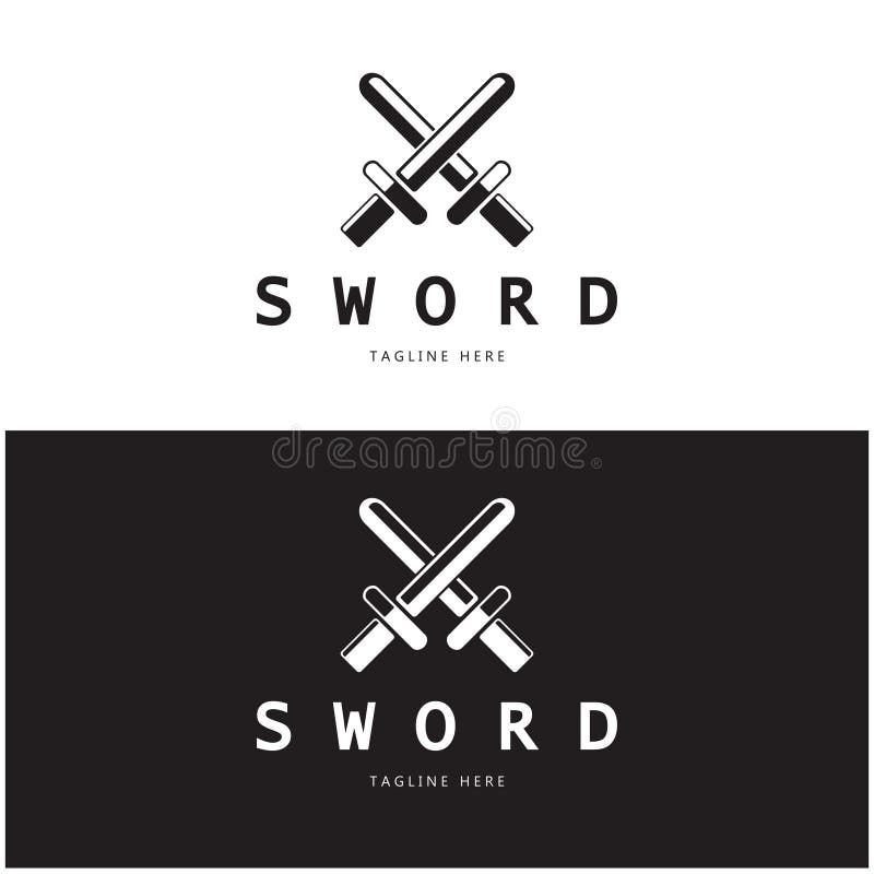 Sword with Wings and King Vector Image Stock Vector - Illustration of ...