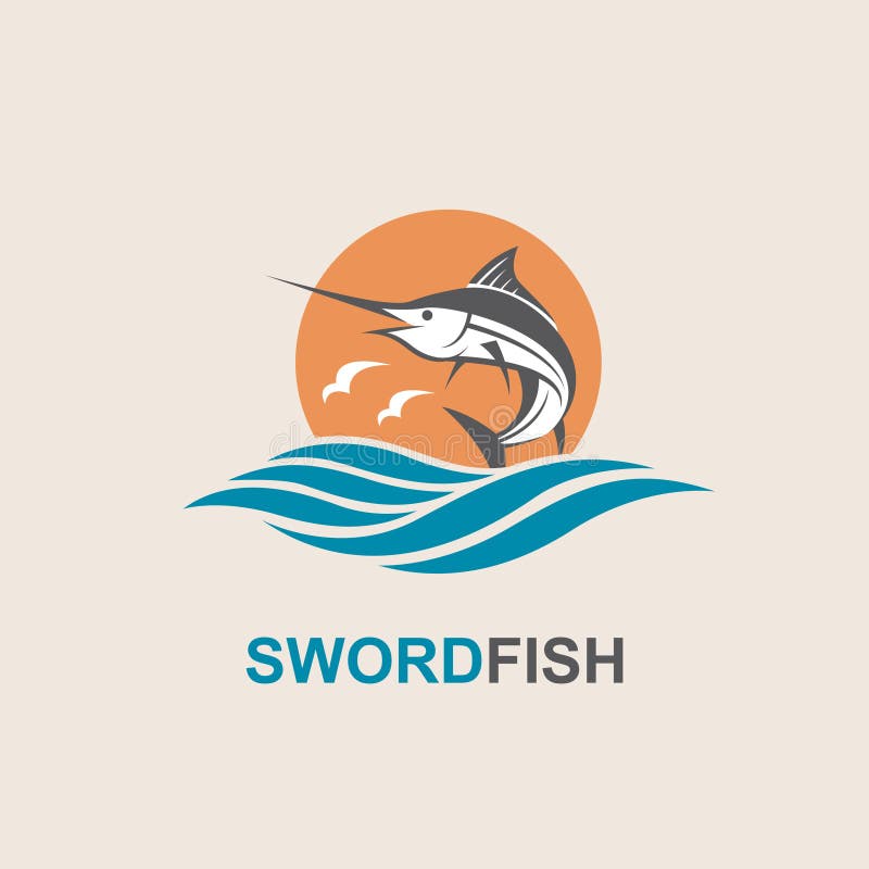 Swordfish for Fishing Design Stock Vector - Illustration of sailfish ...