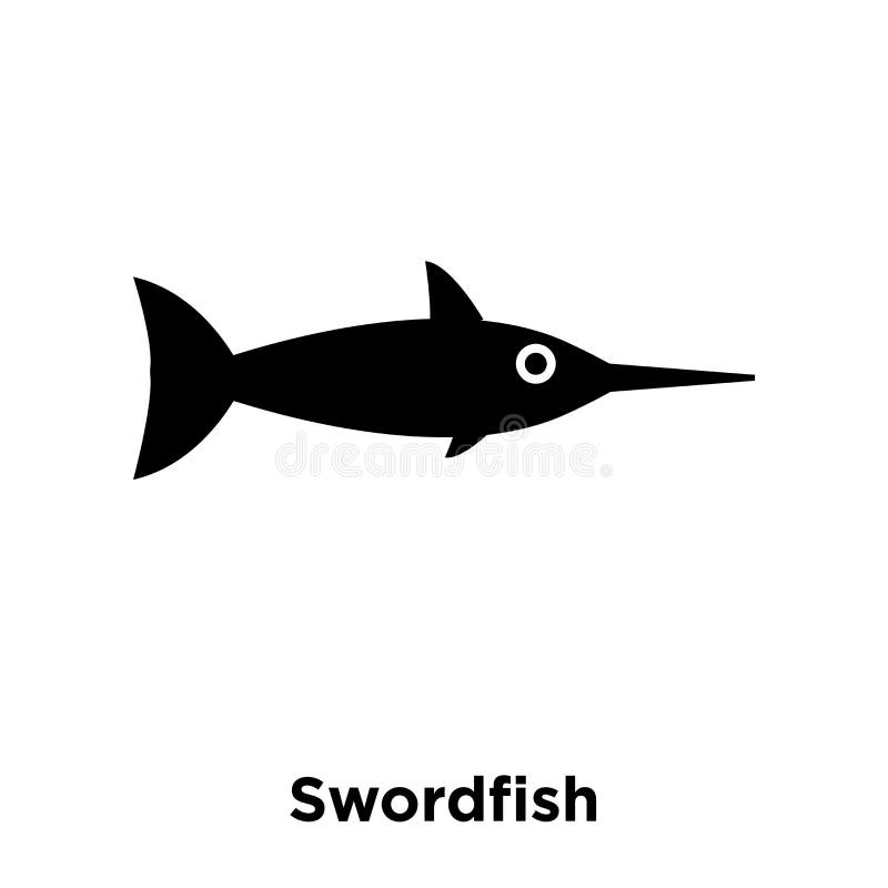 Swordfish Icon. Isolated Swordfish Icon Vector Illustration from ...