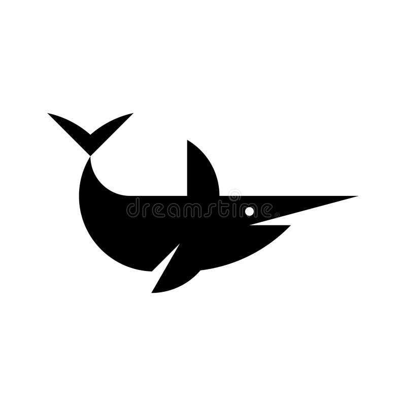 Swordfish logo stock vector. Illustration of graphic - 333824309