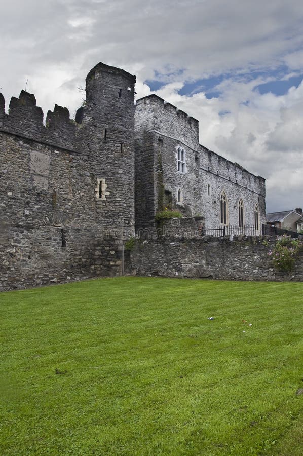 Swords Castle stock image. Image of ruins, meath, european - 26243095