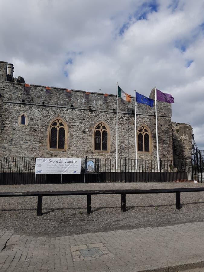 Swords Castle Dublin Ireland Stock Photo - Image of understand, ireland ...