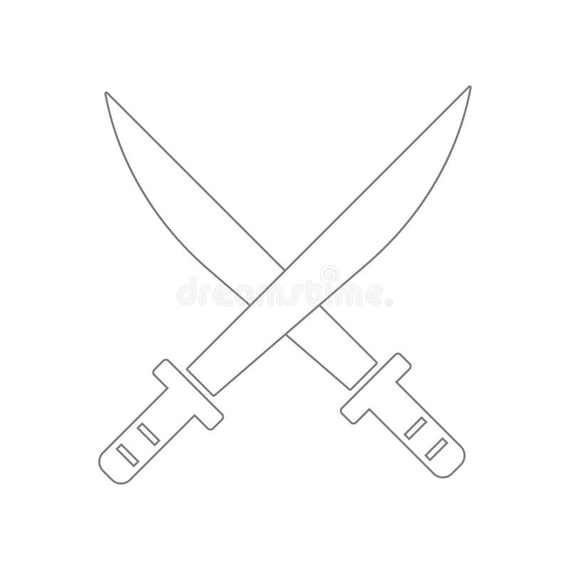 Outline Swords Stock Illustrations – 1,596 Outline Swords Stock ...