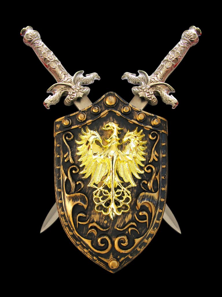 Crossed Swords Shield Stock Photos - Free & Royalty-Free Stock Photos ...