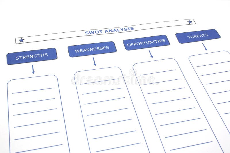 SWOT Analysis stock image. Image of strategy, process - 10754881