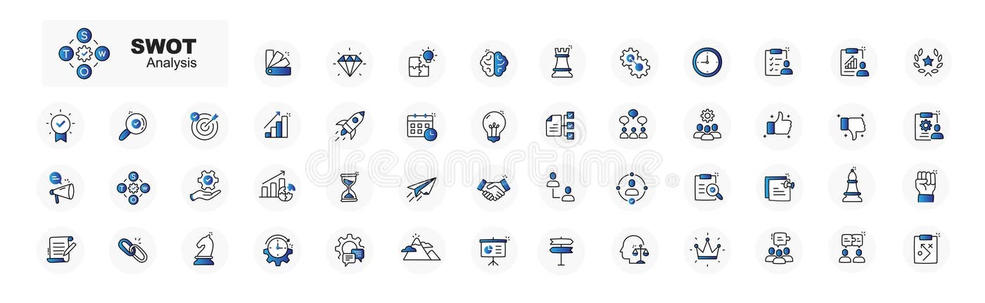 Swot Analysis Icons Stock Illustrations – 520 Swot Analysis Icons Stock ...