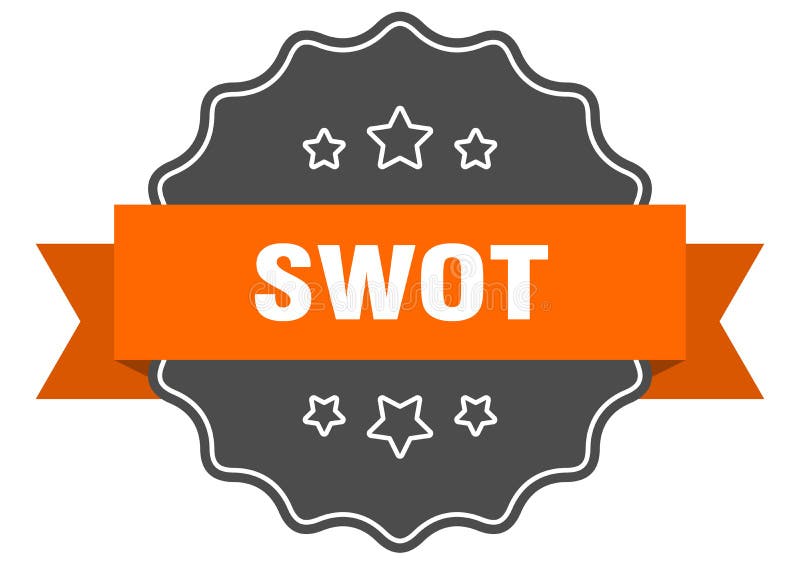 Swot Sticker. Swot Sign Set Stock Vector - Illustration of white ...