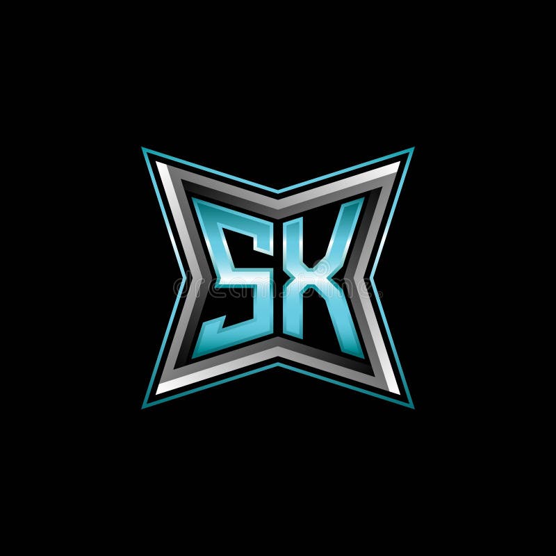 SX Logo Monogram Geometric Modern Design Stock Vector - Illustration of ...