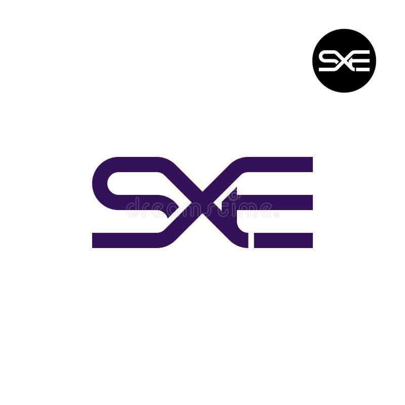 Sxe Monogram Stock Illustrations – 11 Sxe Monogram Stock Illustrations ...
