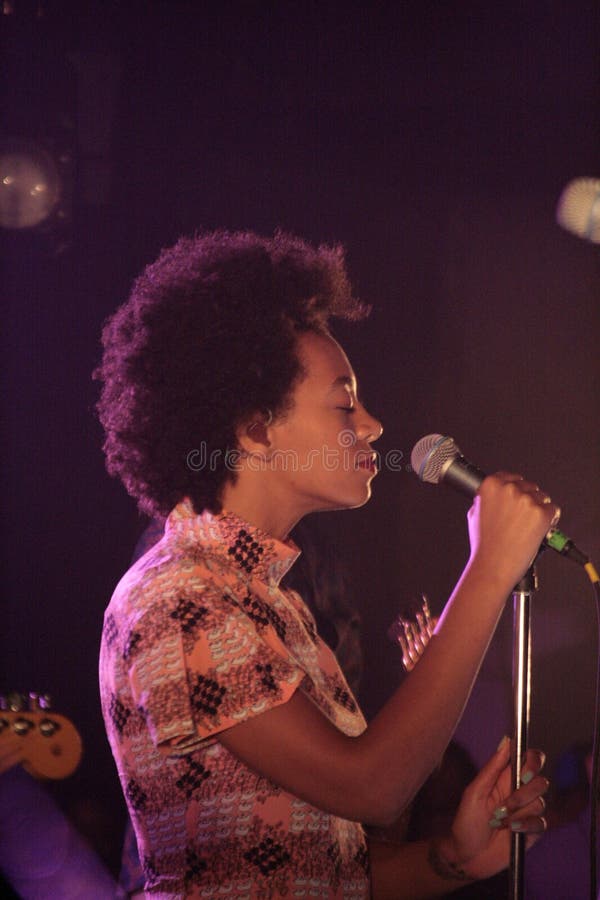 Solange in concert at SXSW editorial photography. Image of concert ...