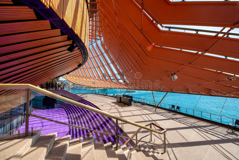 SYDNEY - AUGUST 20, 2018: Interior of Opera House on a Sunny Day ...
