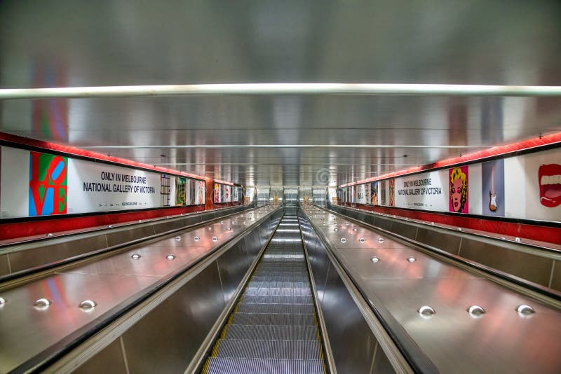 SYDNEY - AUGUST 20, 2018: Interior of Sydney Subway Editorial Stock ...