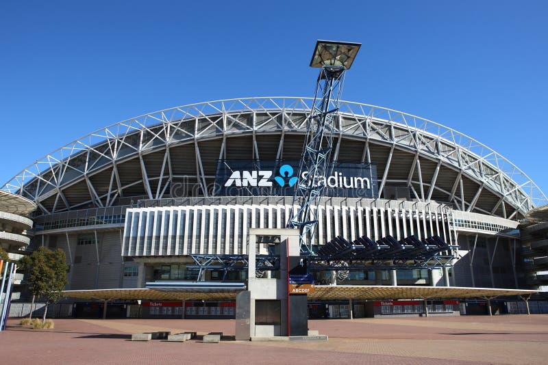 Sydney ANZ stadium editorial image. Image of australasian - 30103100