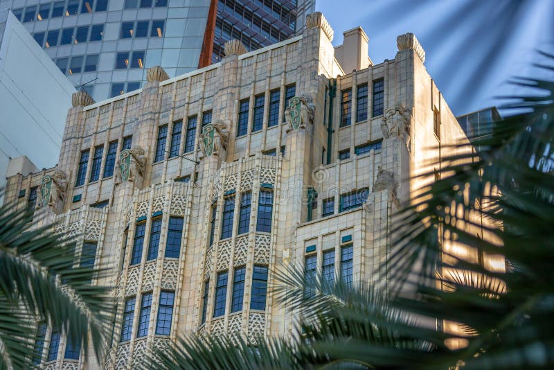 Sydney, Australia - Building and Street View Downtown Sydney Stock ...