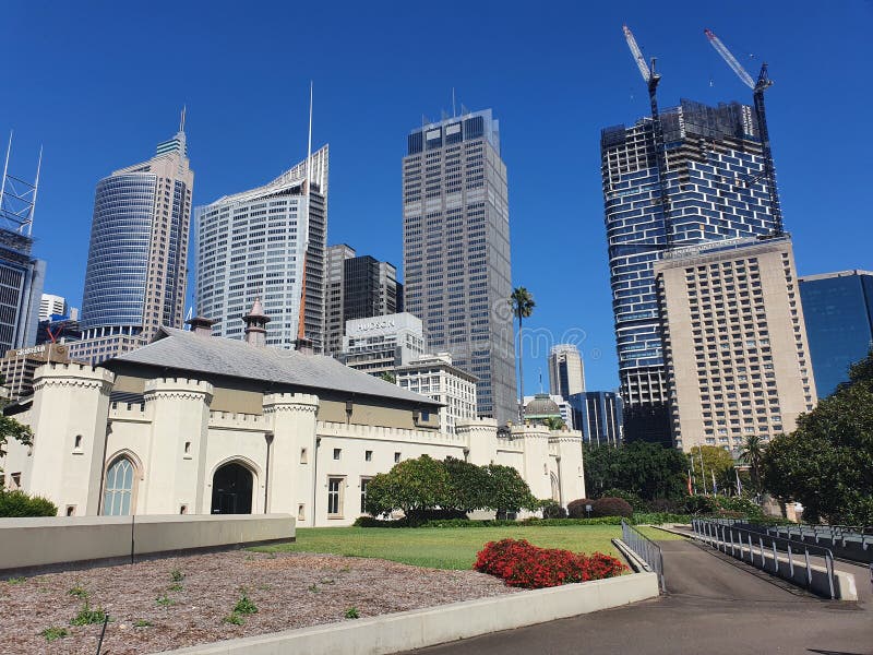 Sydney Botanical Gardens editorial photo. Image of downtown - 254590431