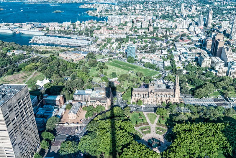 Sydney Buildings and City Skyline Stock Photo - Image of view, building ...