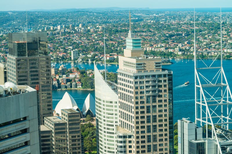 Sydney Buildings and City Skyline Editorial Photography - Image of ...