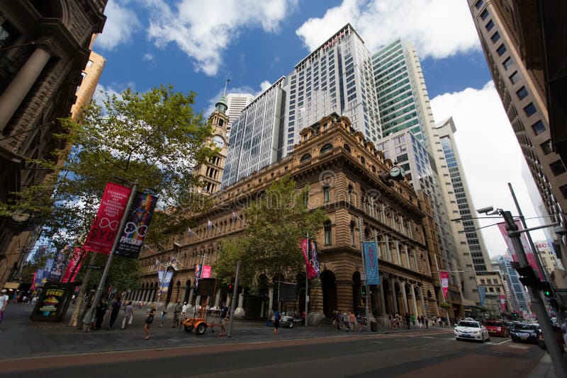 Sydney city centre editorial stock image. Image of sydney - 60514449